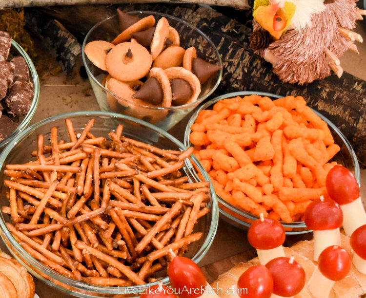 Woodland Party Food Ideas - Live Like You Are Rich
