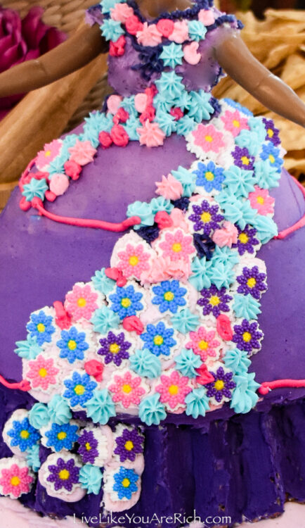 Isabela Encanto Barbie Cake - Live Like You Are Rich