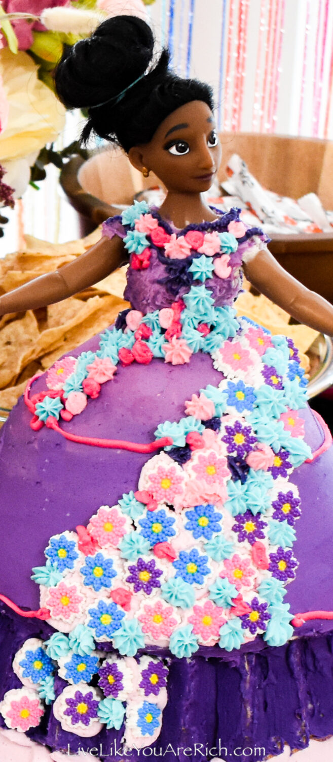 Isabela Encanto Barbie Cake - Live Like You Are Rich
