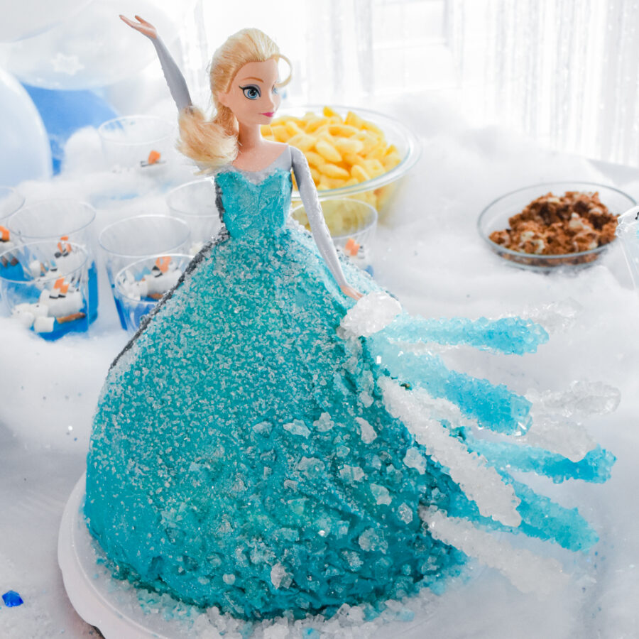 Frozen Birthday Party for a Four Year Old - Live Like You Are Rich