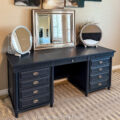 Desk to Vanity Transformation - Live Like You Are Rich
