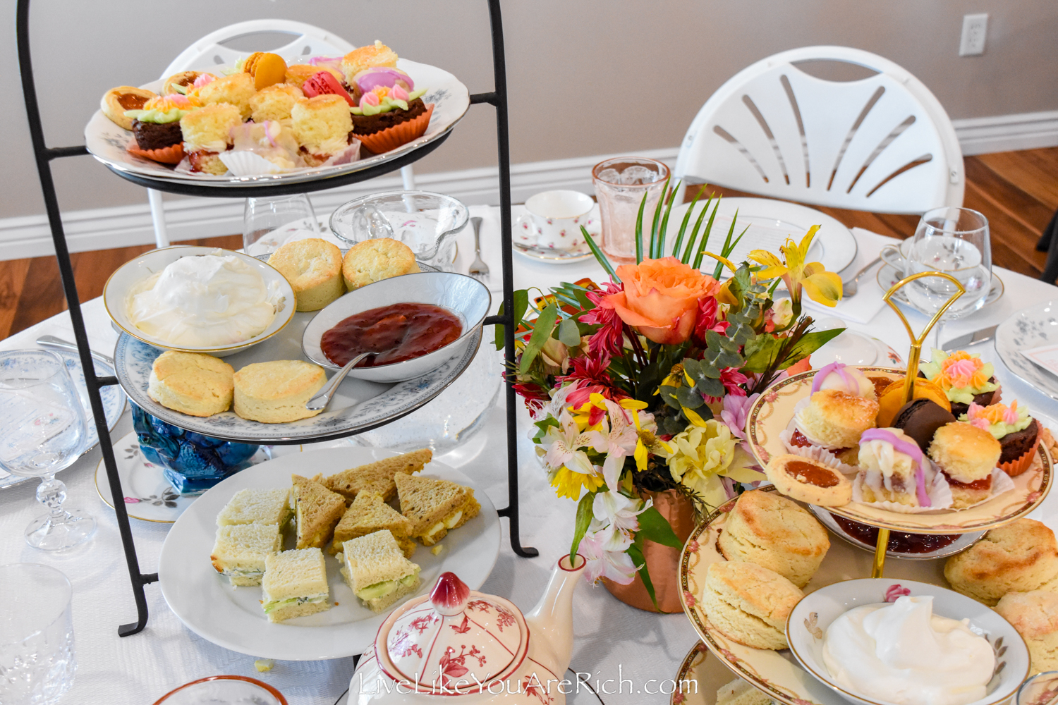 Victorian Afternoon Tea Bridal Shower-106 - Live Like You Are Rich