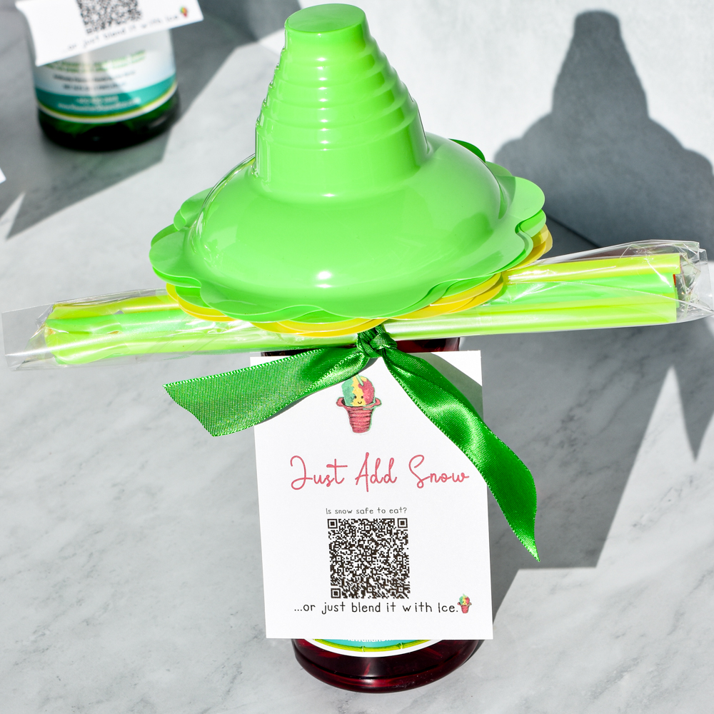 Christmas Neighbor Gift Just Add Snow...Snow Cones-16 - Live Like You ...