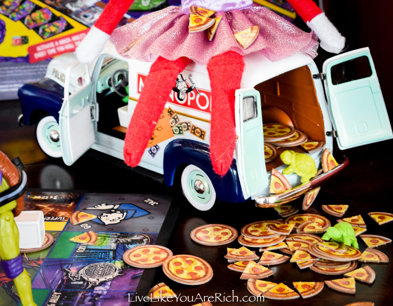 Elf on the Shelf: Teenage Mutant Ninja Turtles Monopoly - Live Like You ...