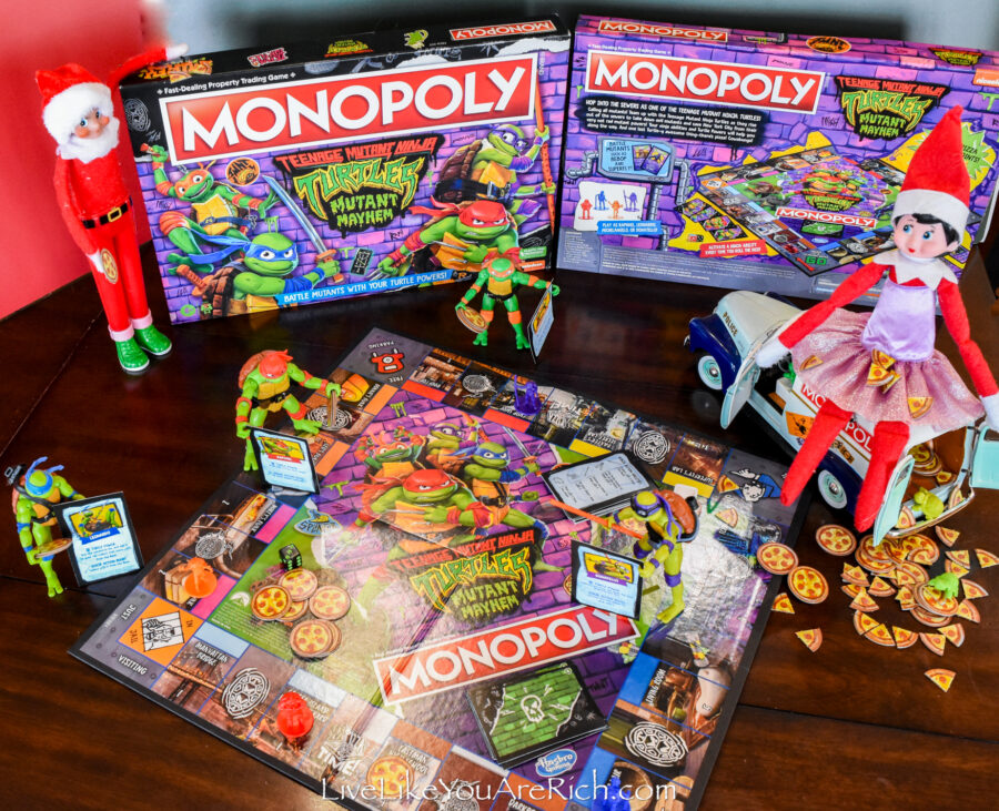 Elf on the Shelf: Teenage Mutant Ninja Turtles Monopoly - Live Like You ...