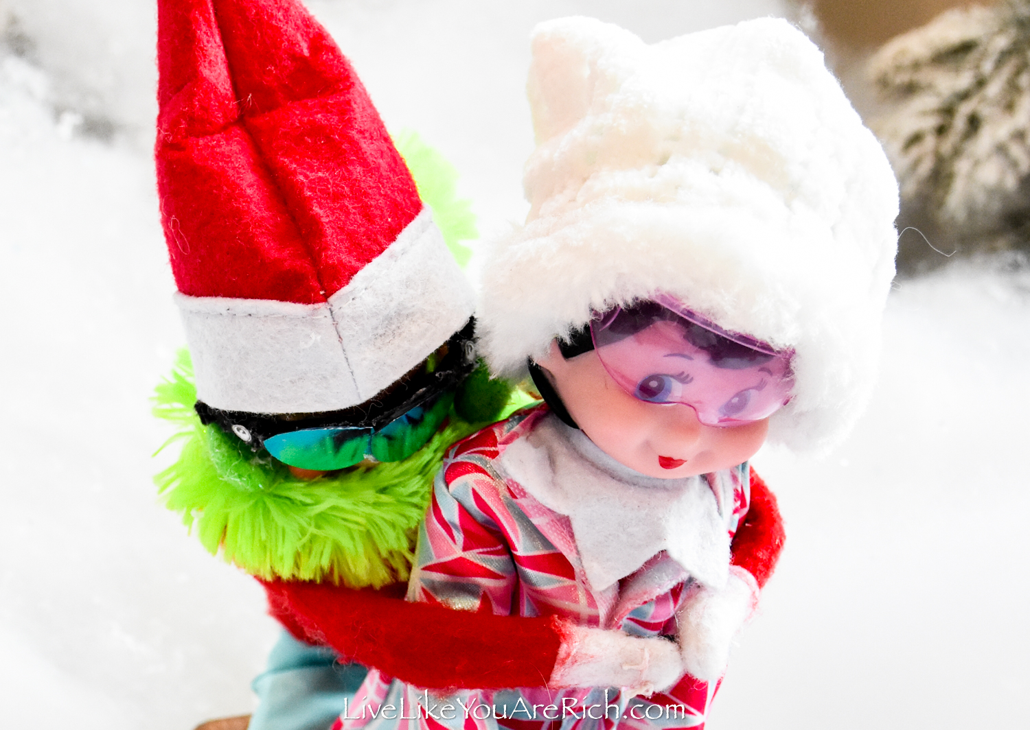 Elf on the Shelf_ Snow Sledding-7 - Live Like You Are Rich