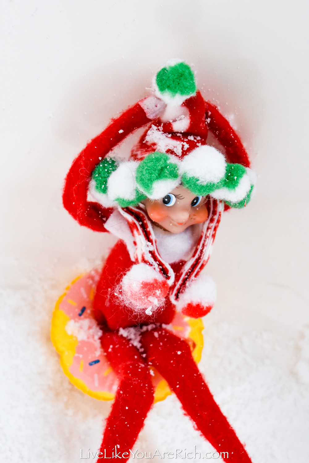 Elf on the Shelf_ Snow Tubing-3 - Live Like You Are Rich