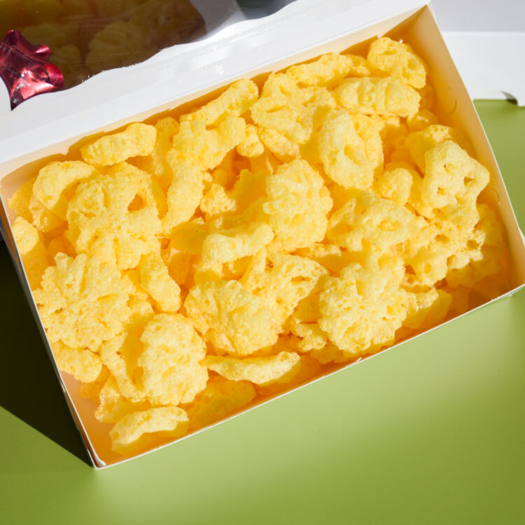 Neighbor Christmas Gift: Cheetos Snowflakes - Live Like You Are Rich