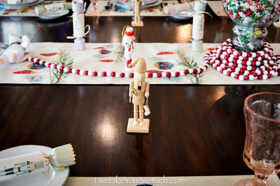Nutcracker Tablescape - Live Like You Are Rich
