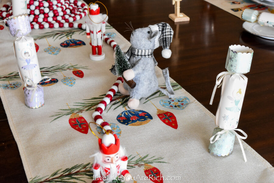 Nutcracker Tablescape - Live Like You Are Rich
