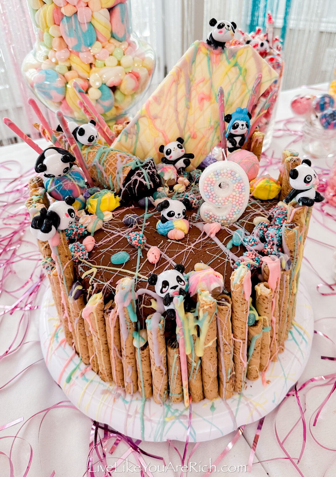 Panda Candy Birthday Party - Live Like You Are Rich