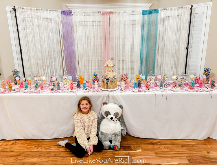 Panda Candy Birthday Party - Live Like You Are Rich