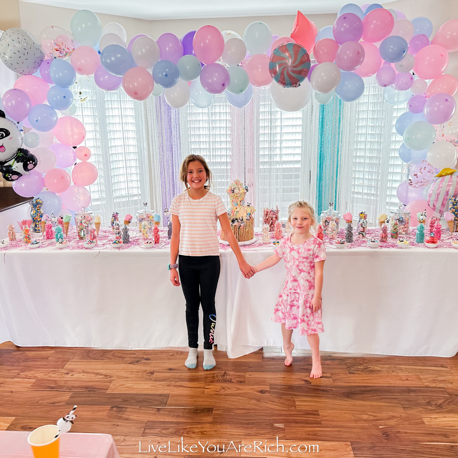 Panda Candy Birthday Party - Live Like You Are Rich