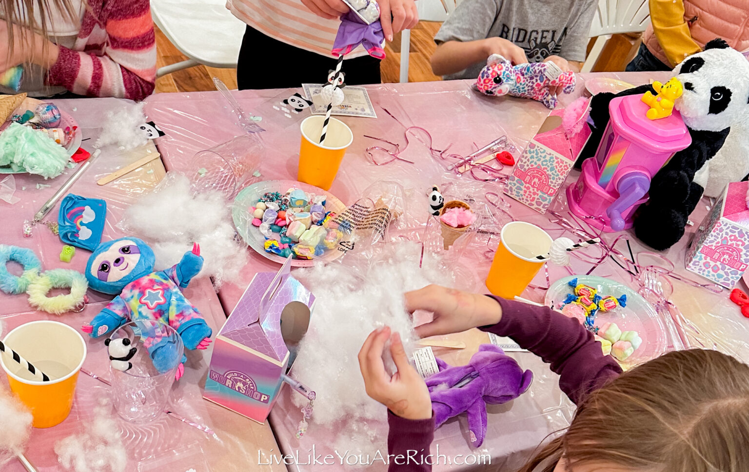 Panda Candy Birthday Party - Live Like You Are Rich