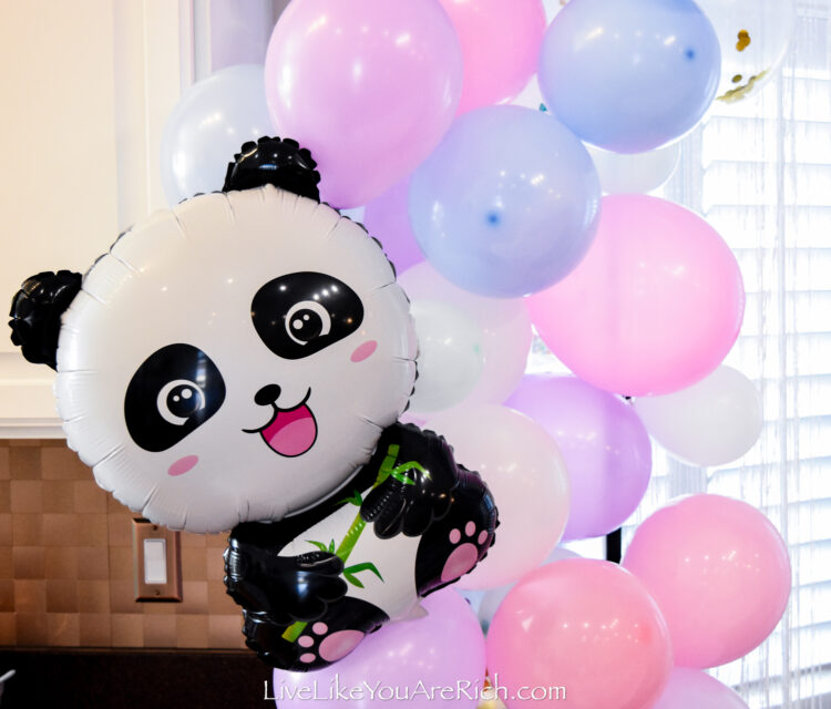 Panda Candy Birthday Party - Live Like You Are Rich