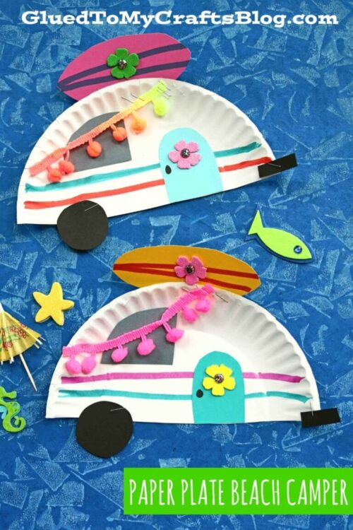25+ Fun and Easy Summer Crafts for Kids - Live Like You Are Rich