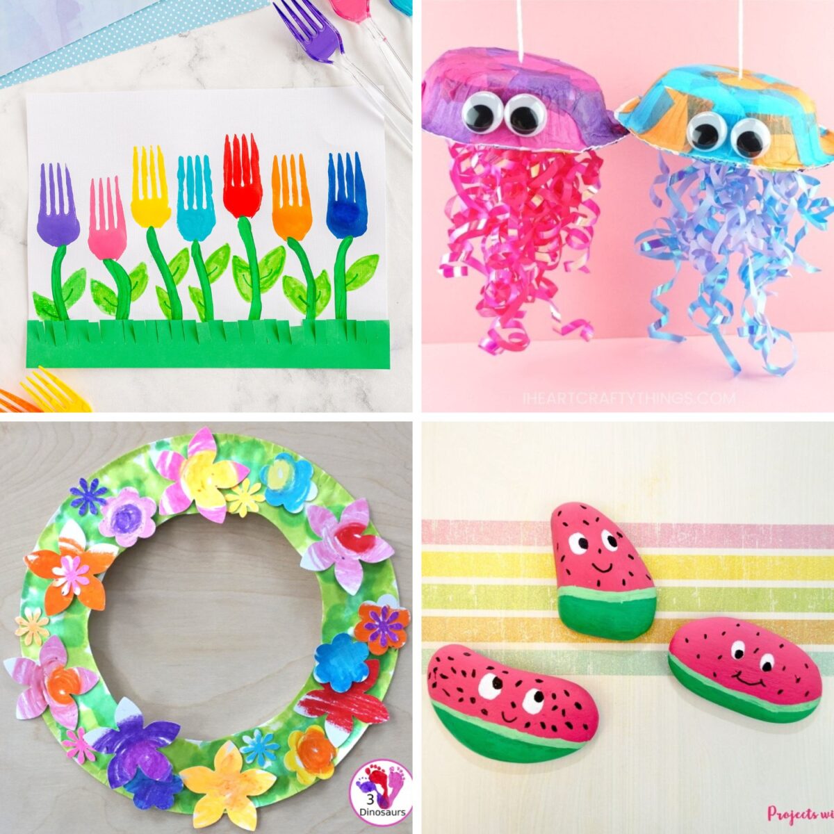 25+ Fun and Easy Summer Crafts for Kids - Live Like You Are Rich