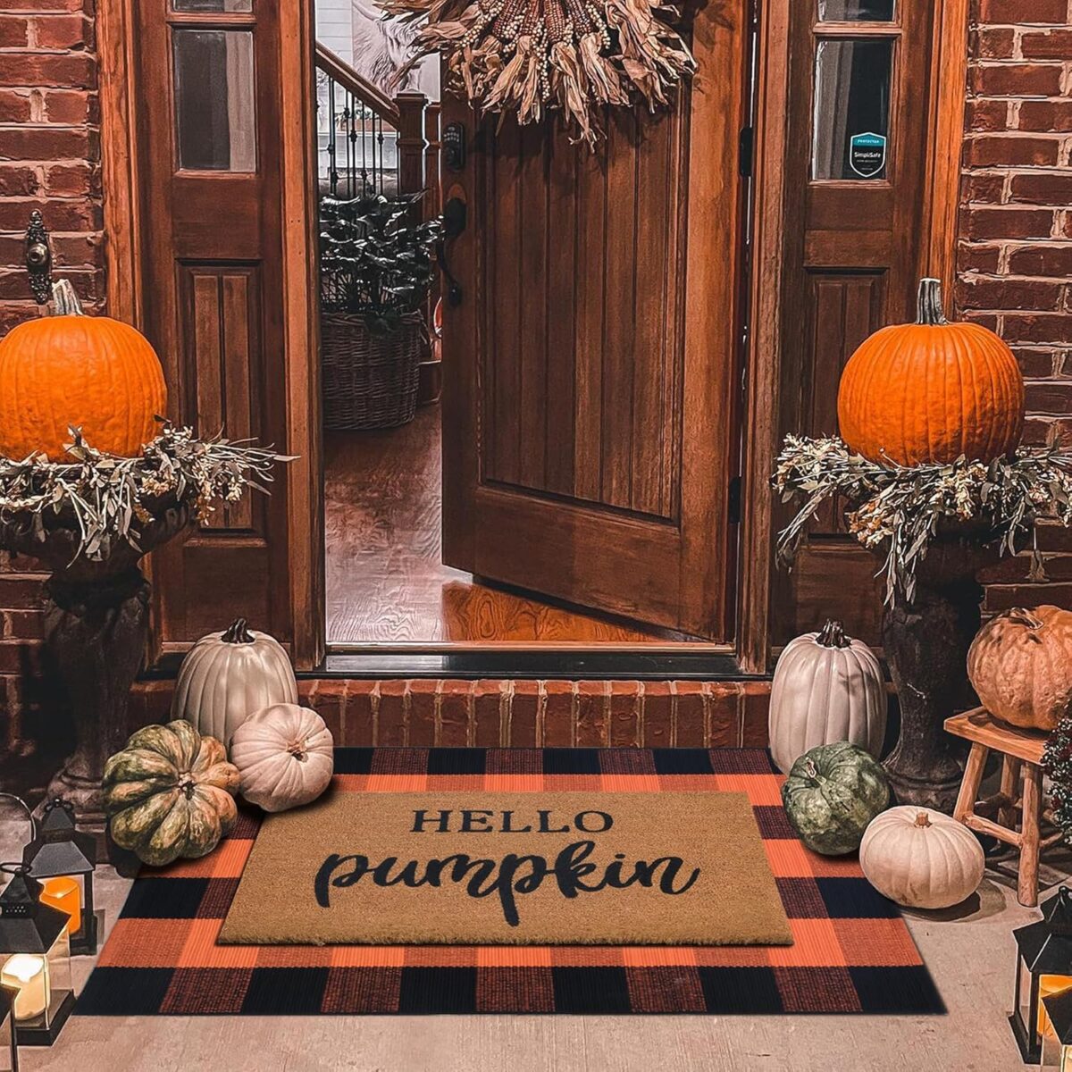 Fall Doormats - Live Like You Are Rich