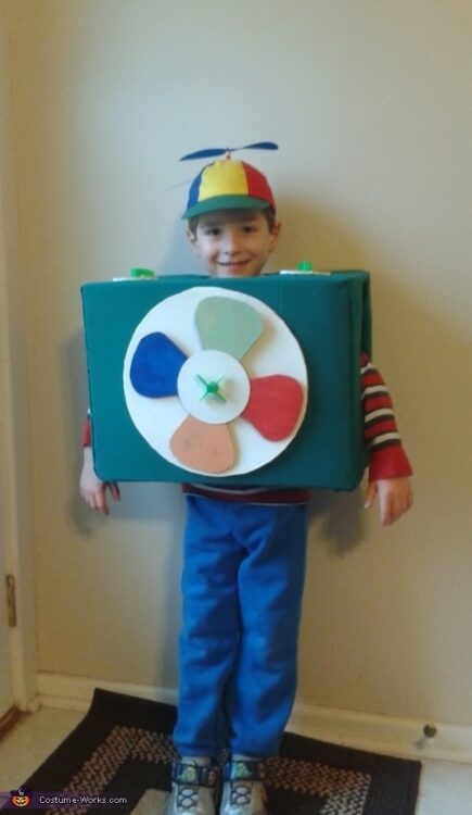 29 DIY Cardboard Box Halloween Costumes for Kids - Live Like You Are Rich
