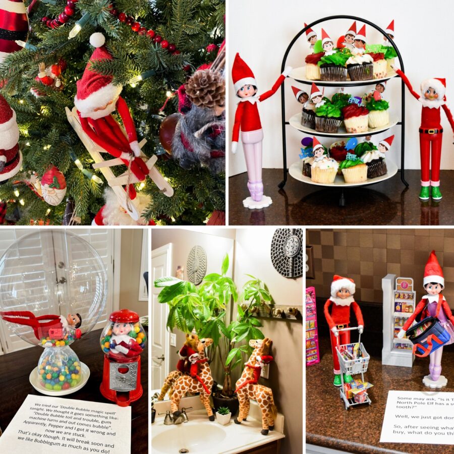 Easy Elf on the Shelf Ideas - Live Like You Are Rich