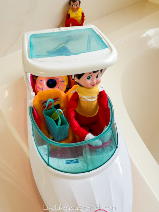 Elf on the Shelf: Tubing Behind a Boat - Live Like You Are Rich